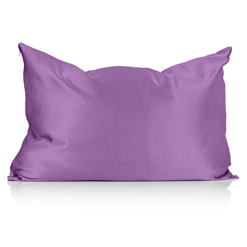 100% Mulberry Purple Silk Pillowcase